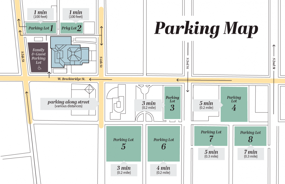 Downtown Louisville Parking Map Map: Louisville's Changing Tree Cover